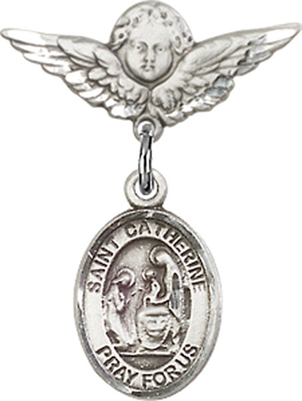 Hail MaryGifts | Jewelry | St Catherine Of Siena Baby Badge 940735 ...